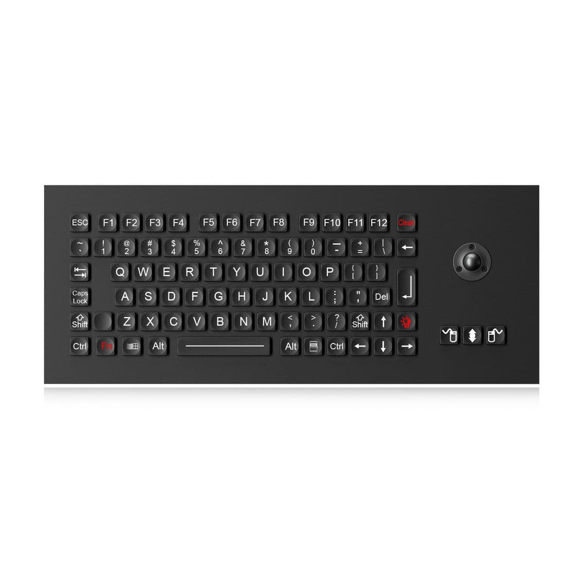 Teclado embutido - K-TEK-M361-14-LTB-FN-BL-BT-DWP - Key Technology ...