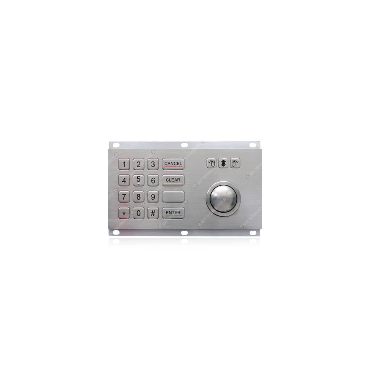 Teclado numérico 16 teclas - K-TEK-B196-38-MTB-60-KP - Key Technology ...