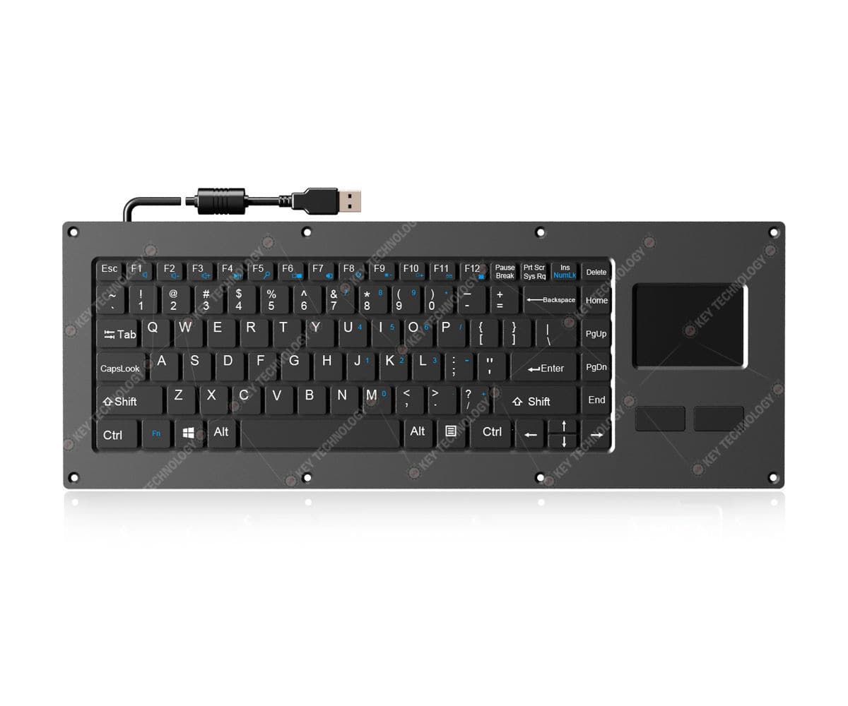 Teclado embutido - K-TEK-V405TP-FN-SC-BT - Key Technology China Limited ...