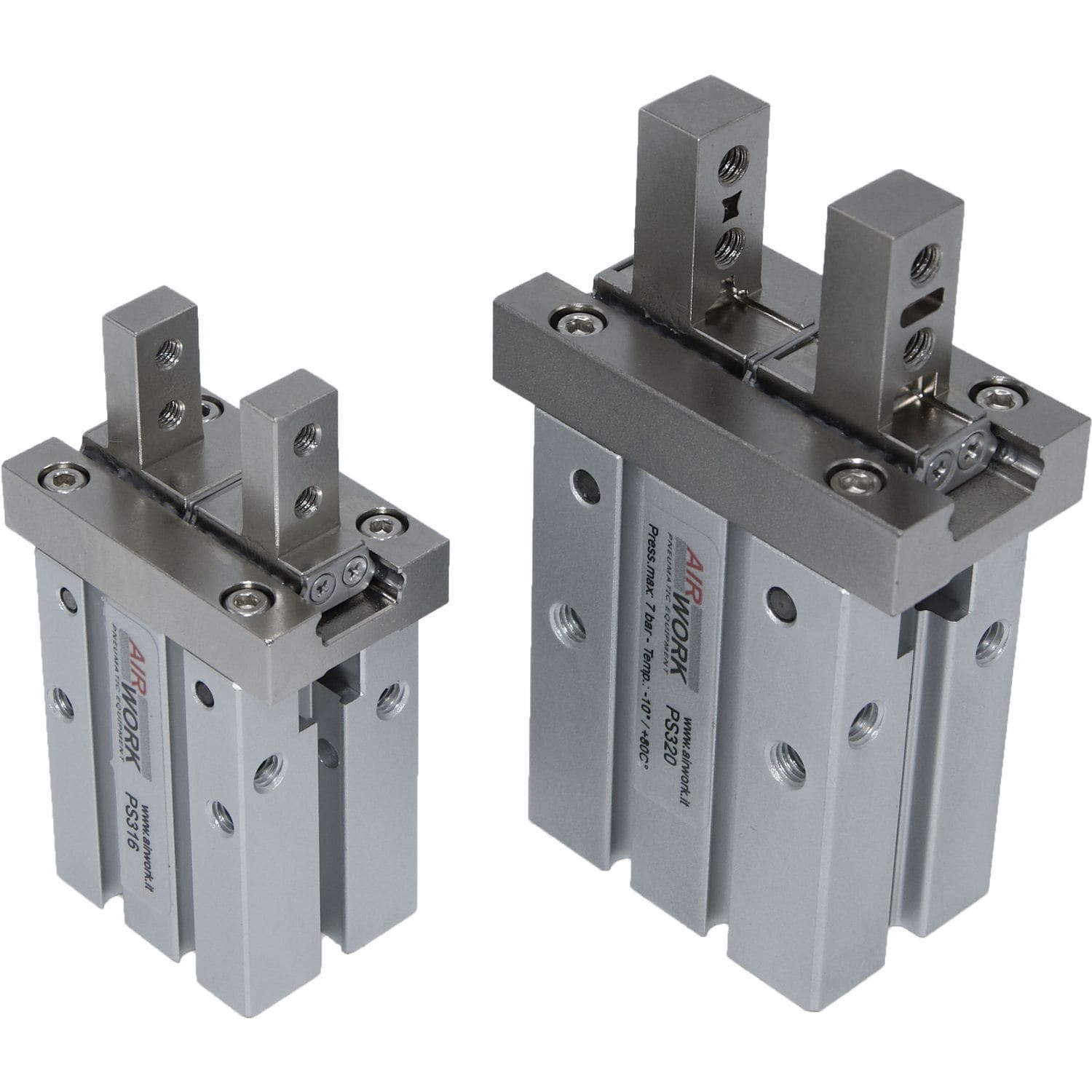 Garra de preensão com guia linear - PS series - Airwork Pneumatic ...