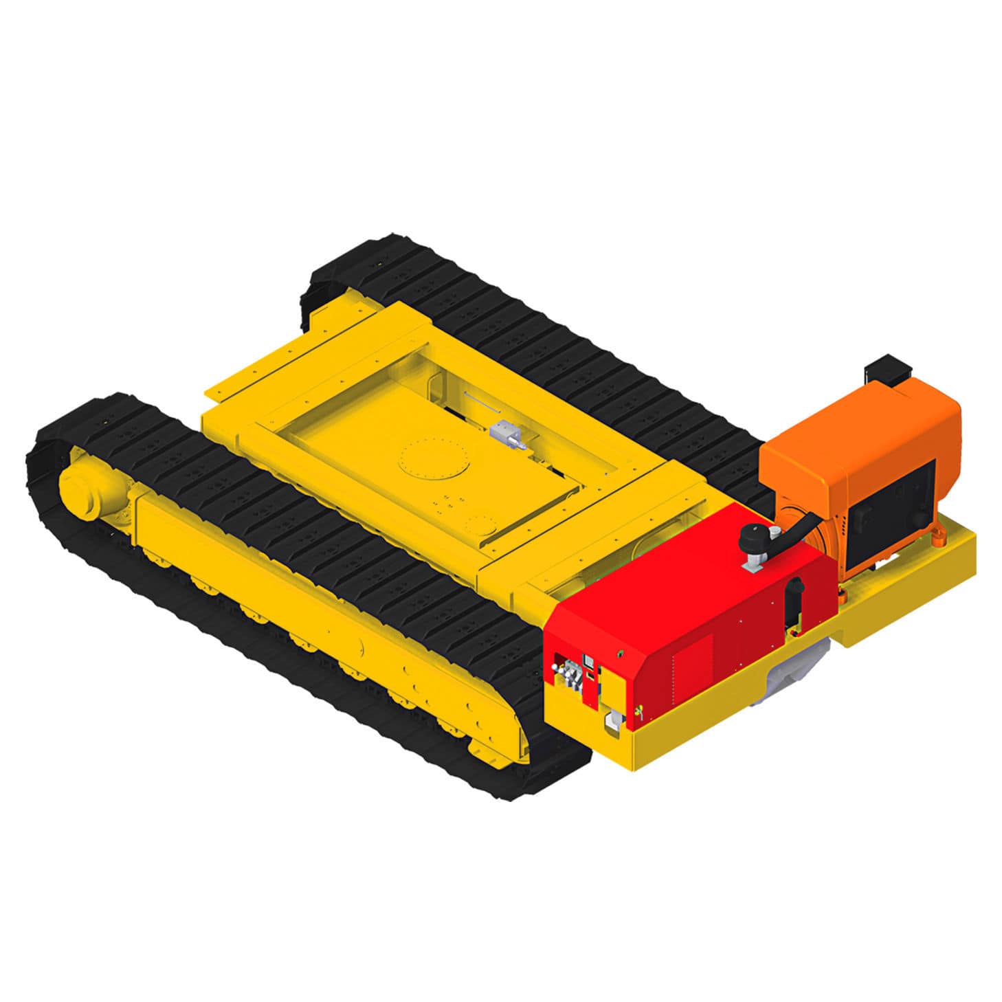 Chassi para máquina de obras de esteiras - EPB - Gemmo Group s.r.l ...