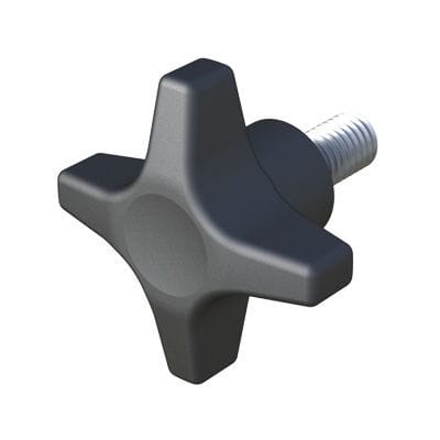 Manípulo com rosca - LHSBZ - ISC PLASTIC PARTS - tipo estrela / em ...