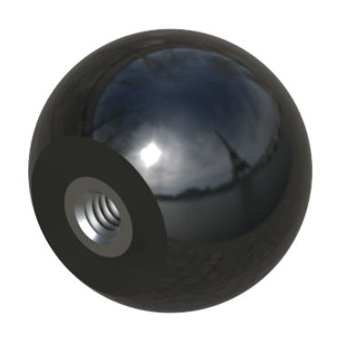 Manípulo com rosca - LSKA - ISC PLASTIC PARTS - bola / em plástico / de ...