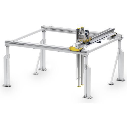 Eixo linear de perfil - SLE series - WINKEL - elétrico / para serviços ...