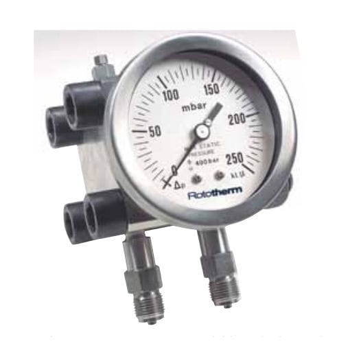 Manômetro diferencial - DP3 series - British Rototherm Co. Ltd - com ...