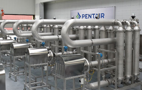 Unidade de microfiltração de membrana - R-30 - Pentair X-Flow - para a ...