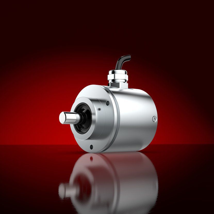 Encoder rotativo incremental - GEL 2010 - LENORD + BAUER - magnético ...