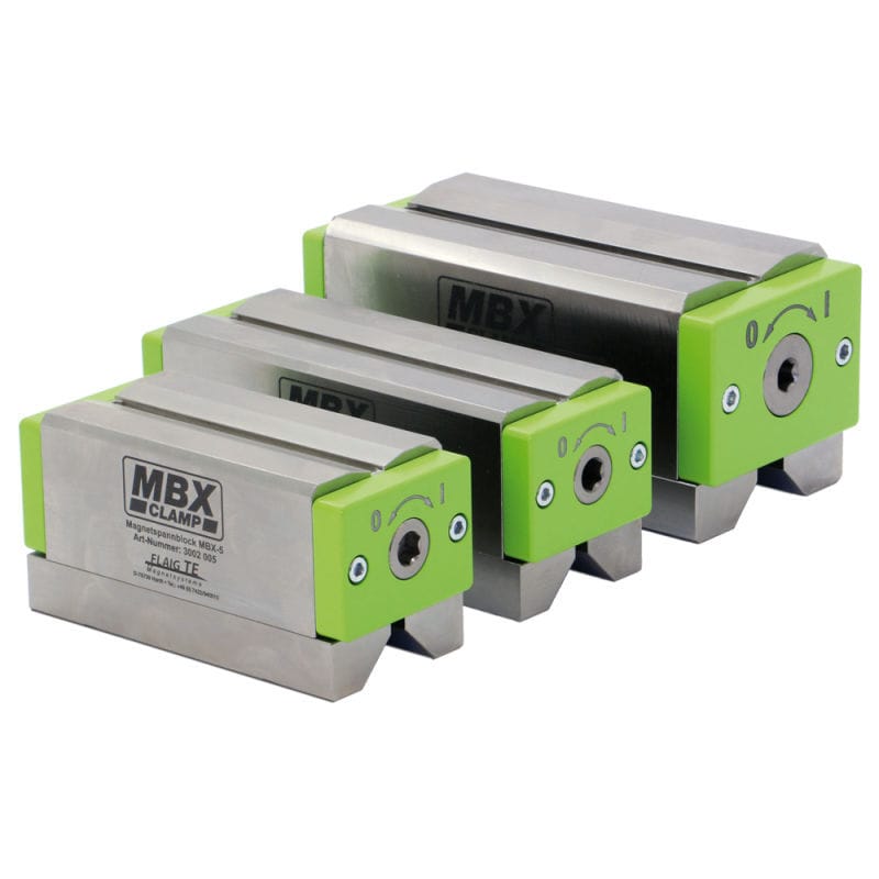 Bloco em V magnético permanente - MBX - Flaig Magnetsysteme GmbH & Co.KG