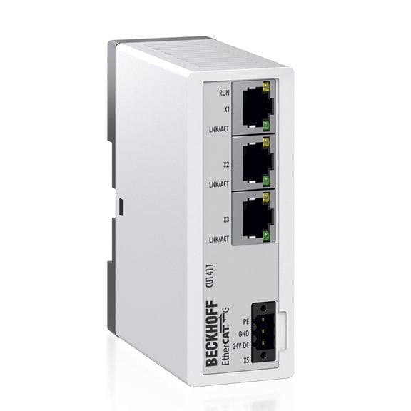 Hub de portas Ethernet - CU1411 - Beckhoff Automation