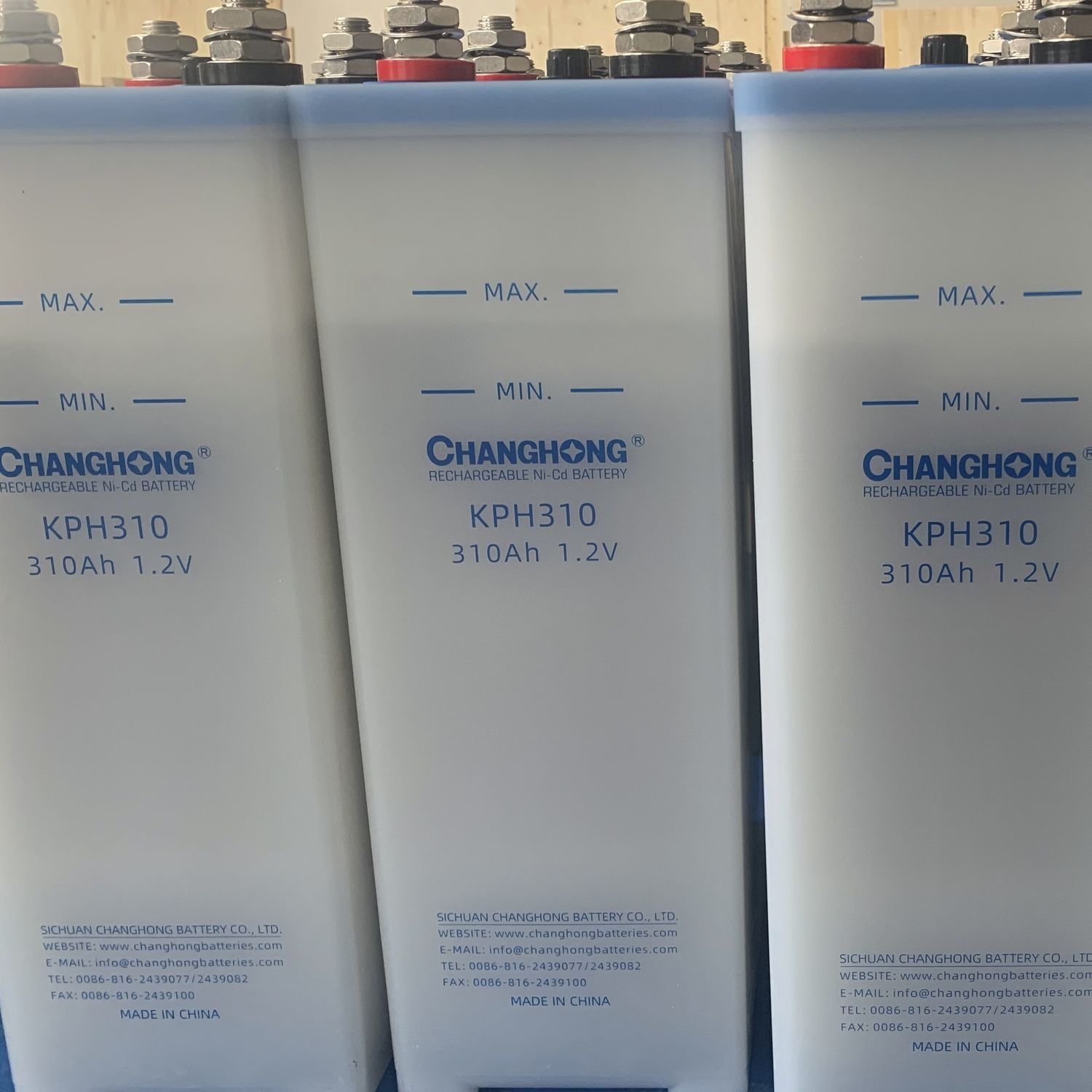 Bateria Ni-Cd - KPH310 - SICHUAN CHANGHONG BATTERY CO., LTD ...