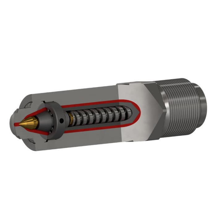 Bico com obturador de agulhas - A(S) - Herzog AG - de injeção / para ...