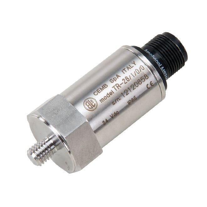 Transmissor de vibração para vigilância - TR-26 - CEMB - 4-20mA