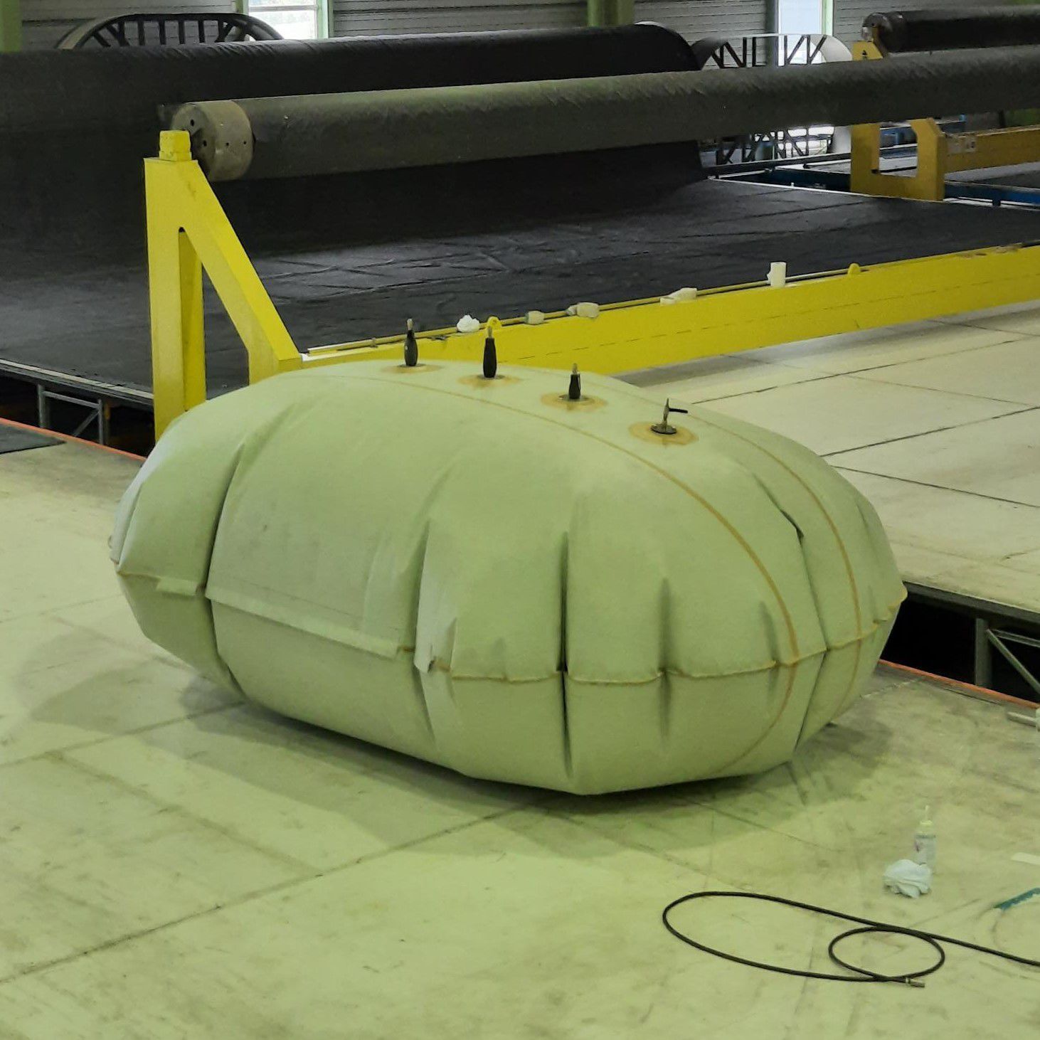 Tanque de armazenamento - PRONAL - buffer / para gás / em elastômero