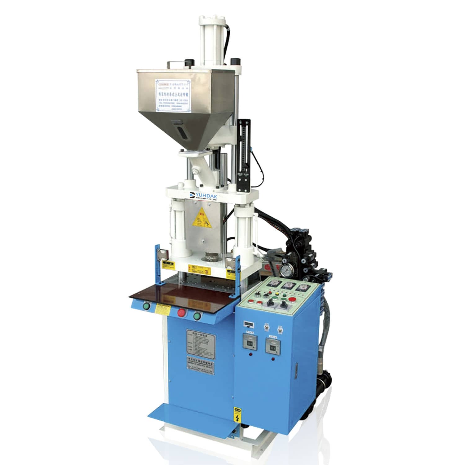 Máquina injetora vertical - YV series - HUARONG PLASTIC MACHINERY CO ...