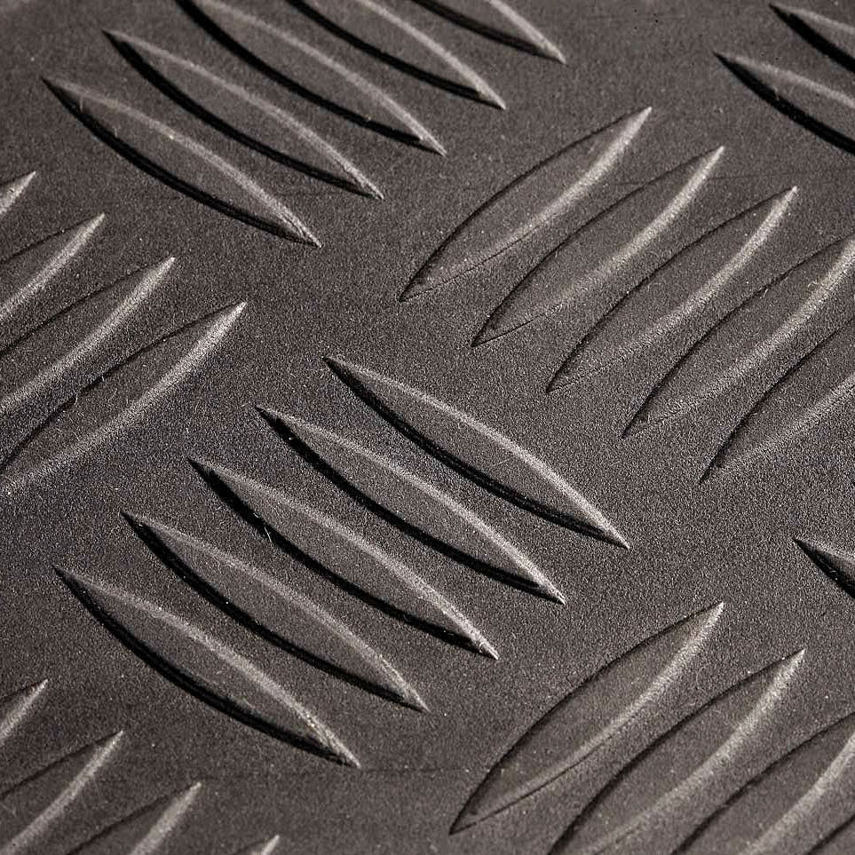 Revestimento de piso industrial - CHECKER series - IDS - em borracha ...