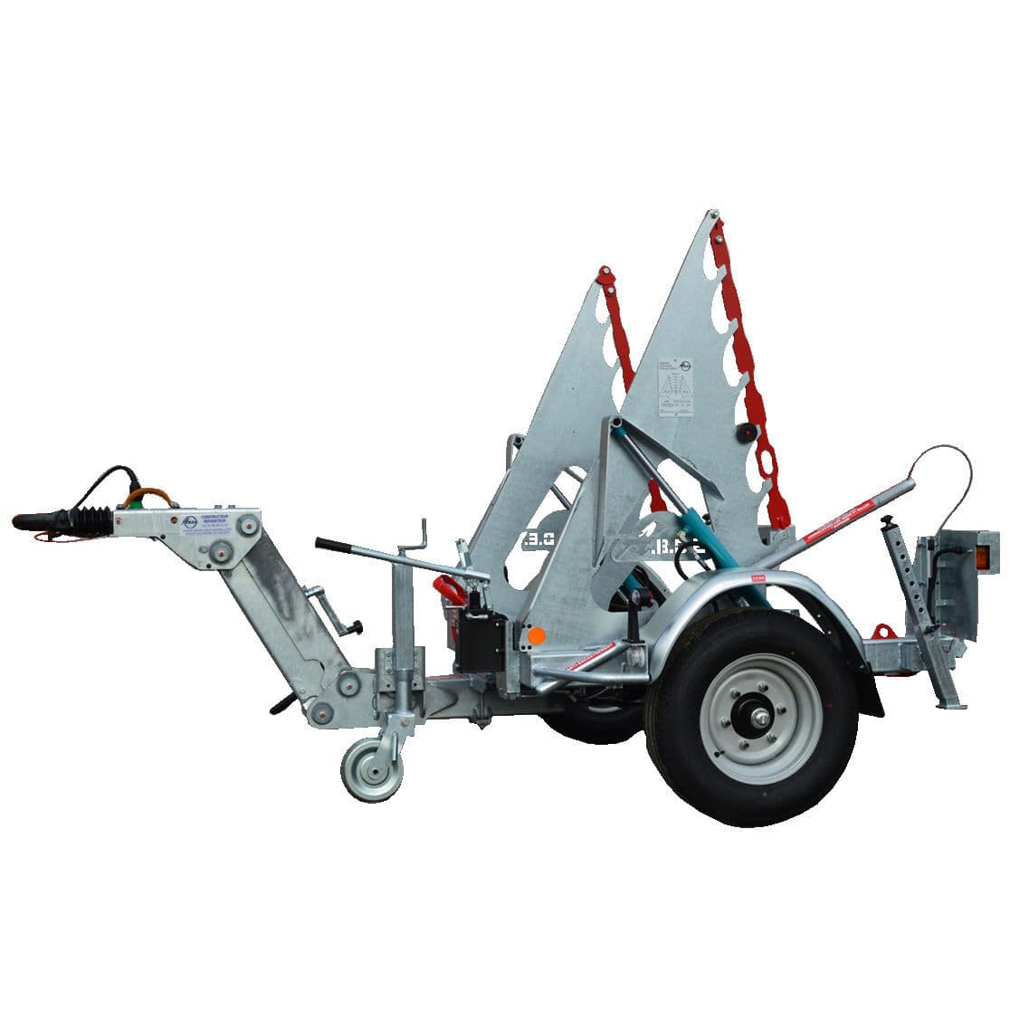 Carreta porta-bobinas - RD 200 XL - CABLE EQUIPEMENTS - para transporte ...