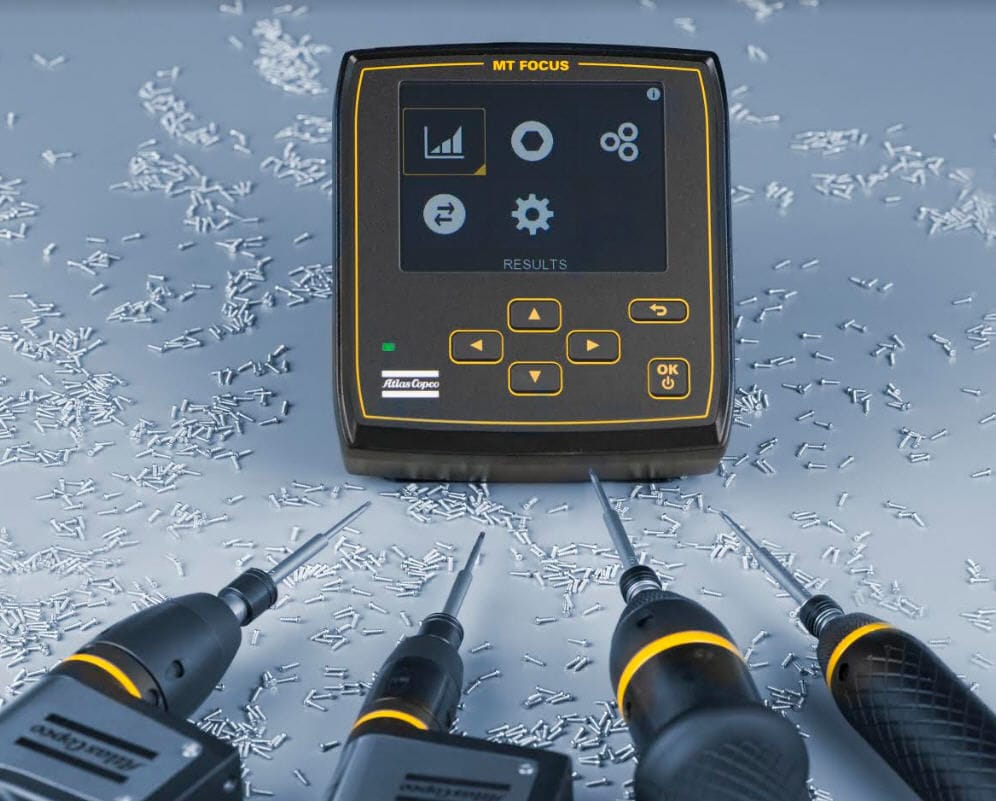 Parafusadeira elétrica com fio - MicroTorque - Atlas Copco Tools - reta / de baixo torque