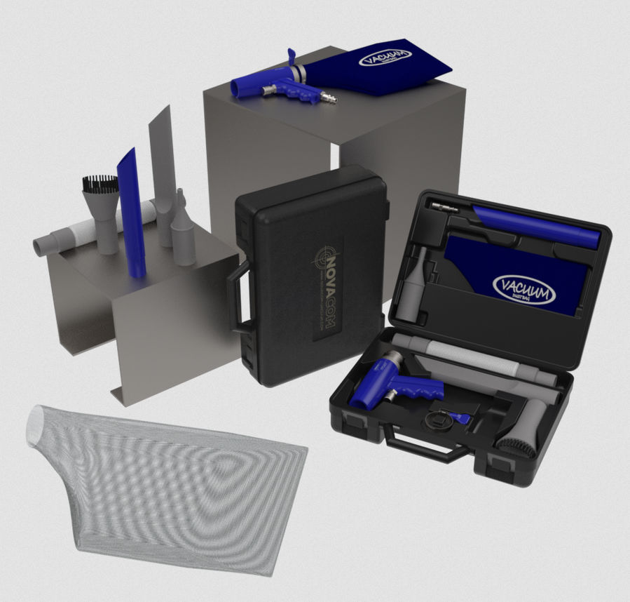 Pistola de sopro - PP24 - NOVACOM - leve / pneumática