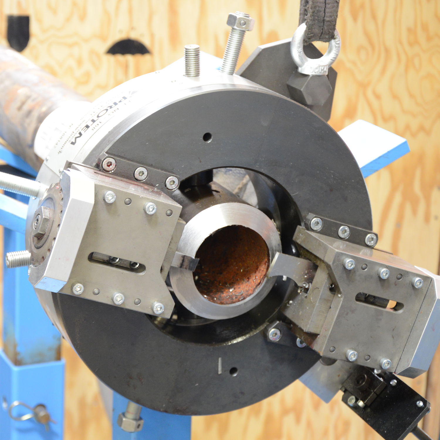 Máquina de corte e chanfro orbital - TTNG168 - PROTEM - portátil