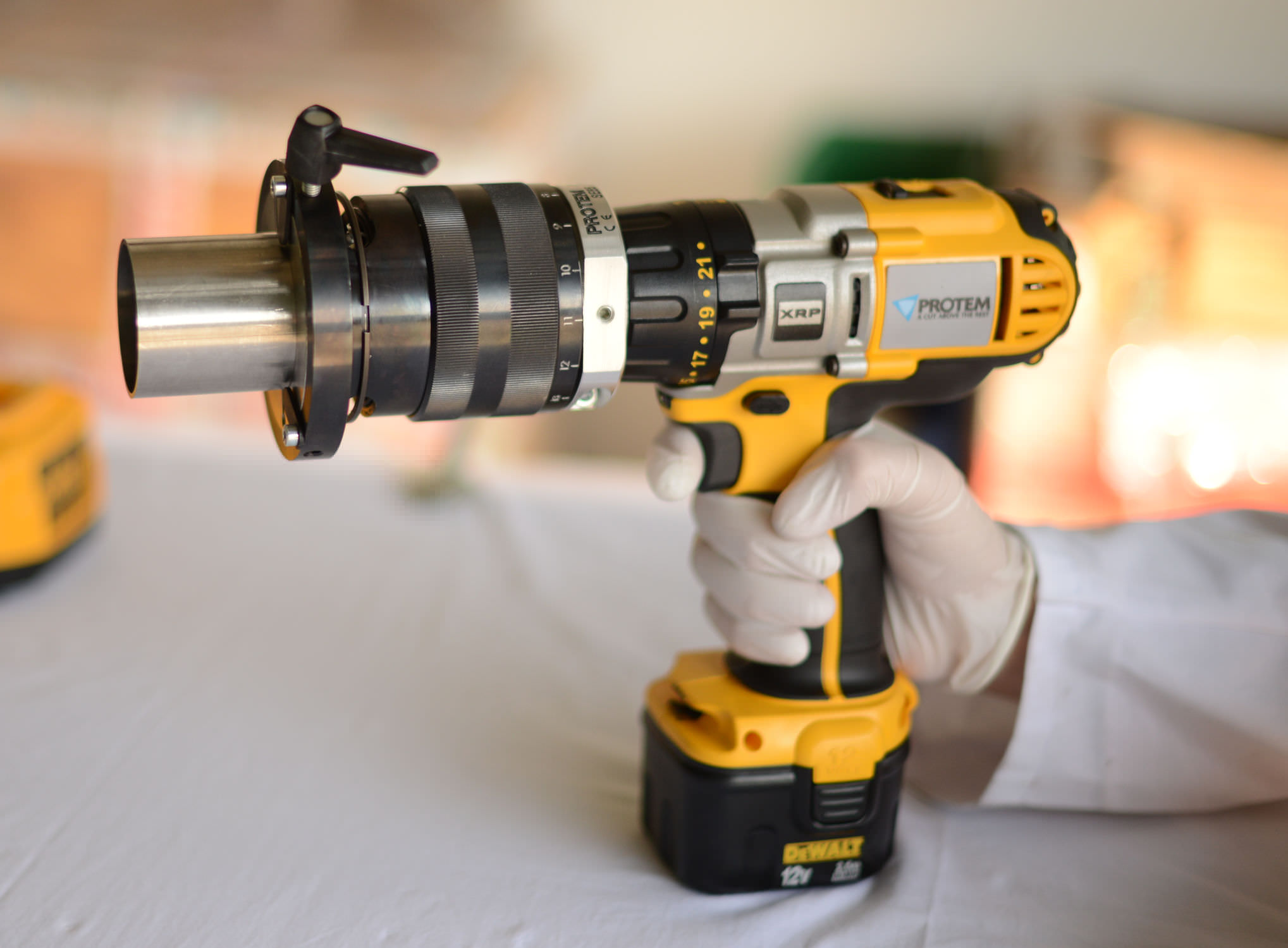 Biseladora de tubos portátil - SE65 - PROTEM