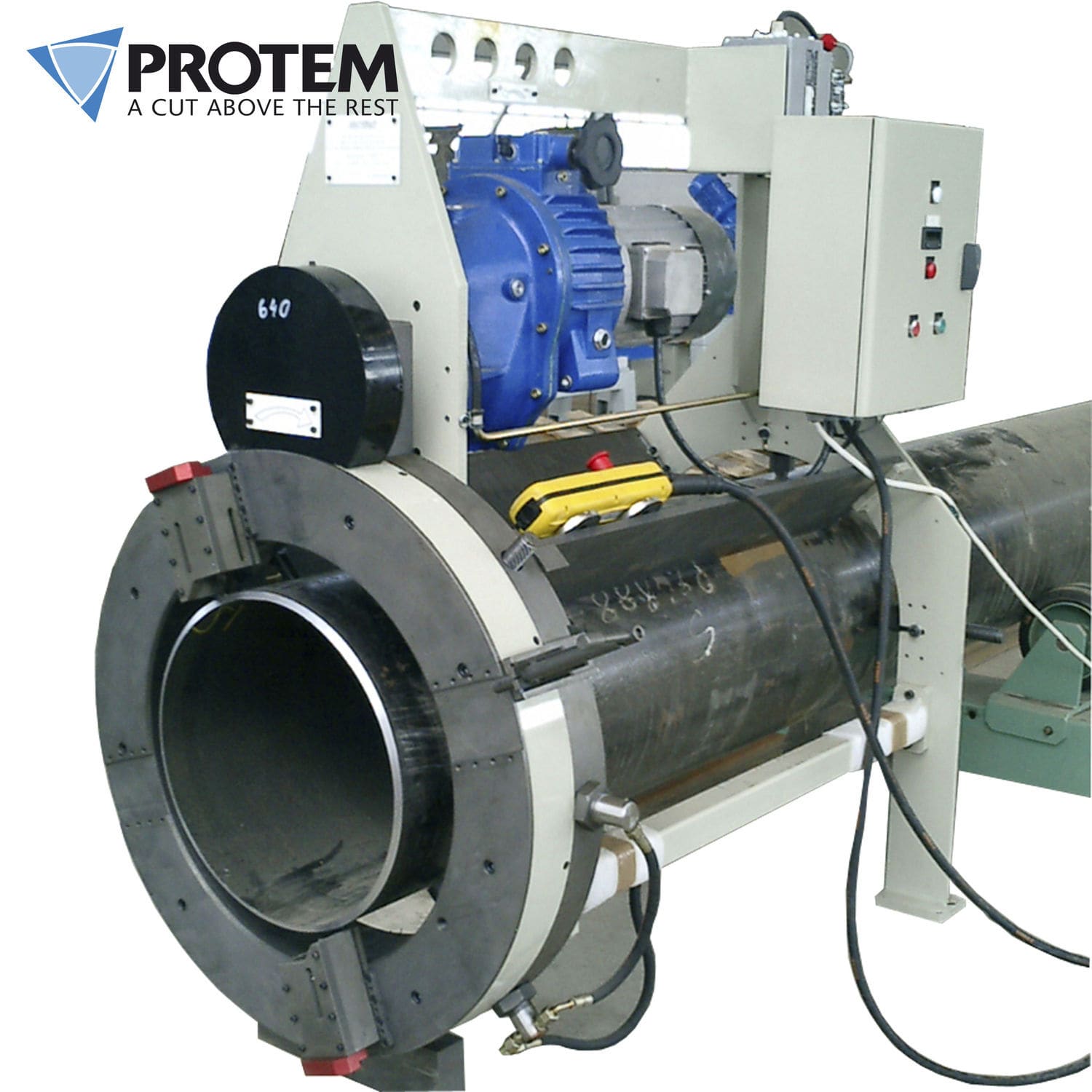 Máquina de corte e chanfro orbital - TNO - Series - PROTEM - portátil ...