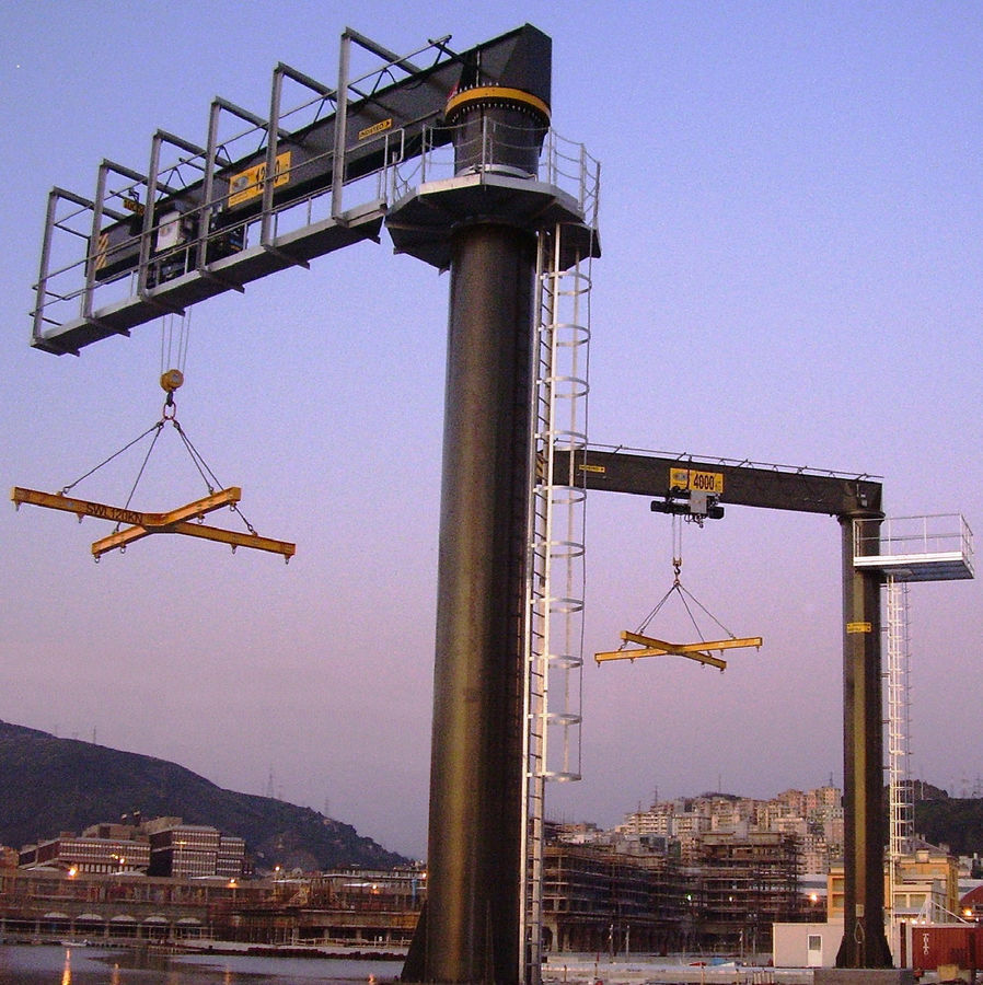 Guindaste de coluna - GBR series - ETS engineering Spa - com controle ...