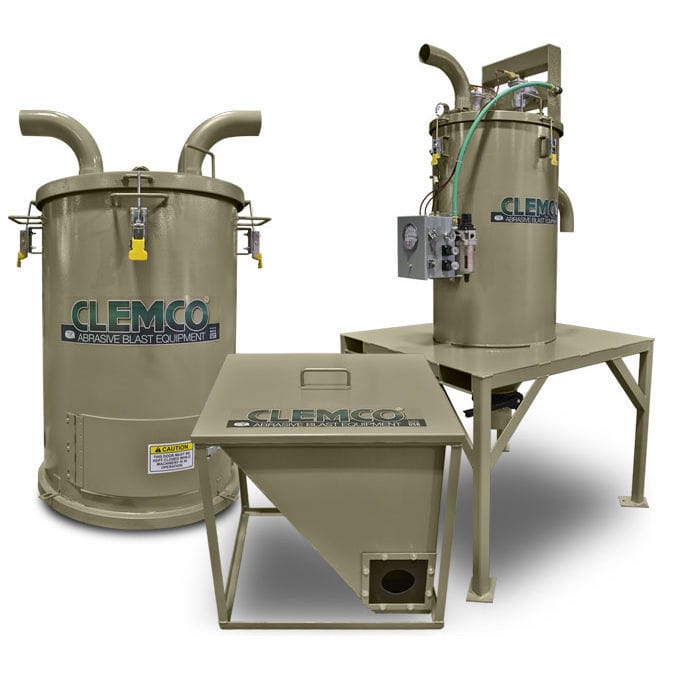 Sistema de recuperação para materiais abrasivos - ELS series - CLEMCO ...