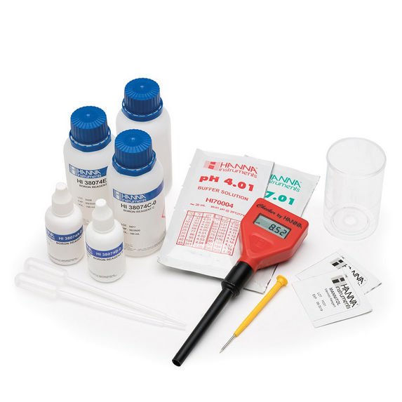 Kit de teste de boro - HI38074 - Hanna Instruments