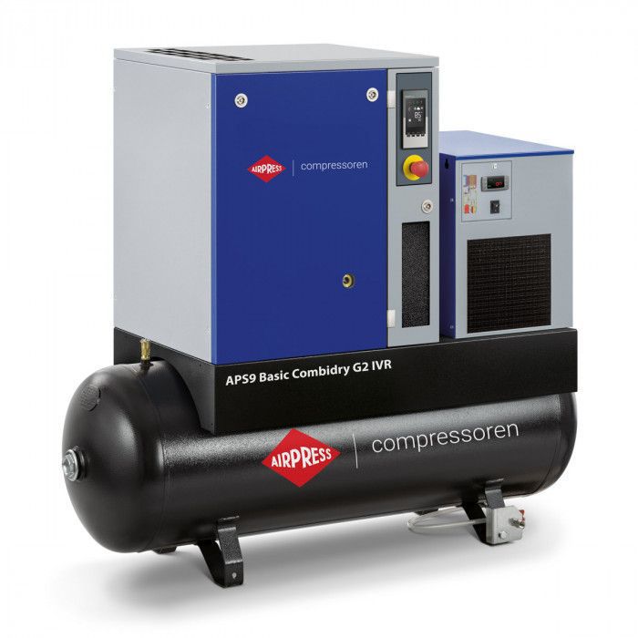 Compressor de parafuso - APS Basic 9 Combi - AIRPRESS - de ar ...