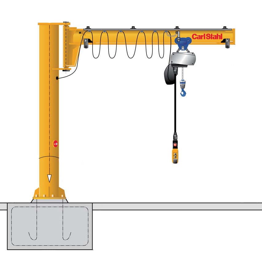 Guindaste de coluna - CS/LSX series - Carl Stahl GmbH - de elevação