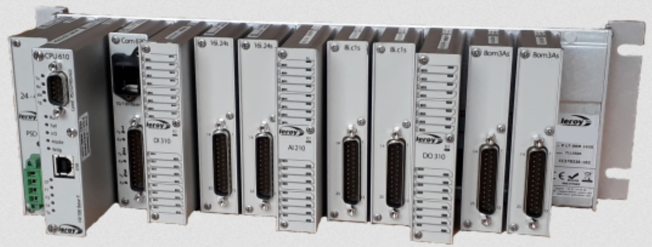 CLP box - LT - LEROY AUTOMATION - integrado / em trilho DIN / com E/S ...