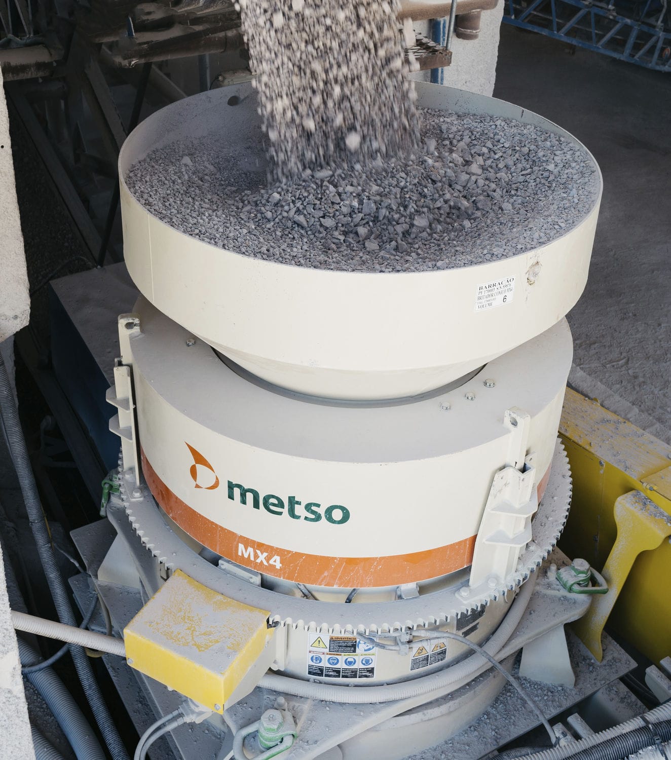 Britador cônico - MX™ Multi-Action Cone Crusher - Metso Corporation ...