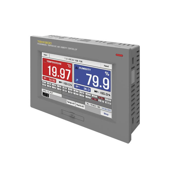 Controlador de temperatura com display LCD - TEMI1300 - SAMWONTECH - programável / IP65