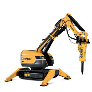 Robô de demolição com controle remoto - BROKK 520D - Brokk - compacto ...