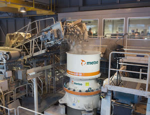 Moinho para cerâmica - Metso Automation - de bolas / horizontal