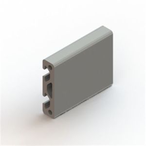 Perfil em alumínio - BASE05E0052 - elcom SAS - redondo / leve