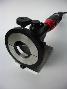 Biseladora de tubos portátil - Squaring - PROTEM - elétrica