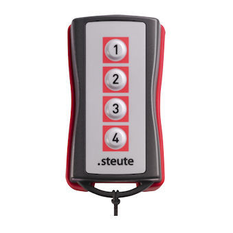 Botoeira de 4 botões - RF HB - steute Schaltgeräte - IP54 / em termoplástico