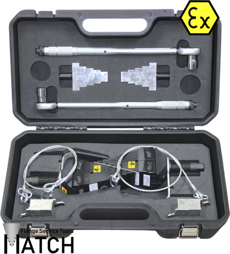 Separador de flange mecânico - MSW9TEX Twin - MATCH s.r.o Flange Service Tools - ATEX / manual