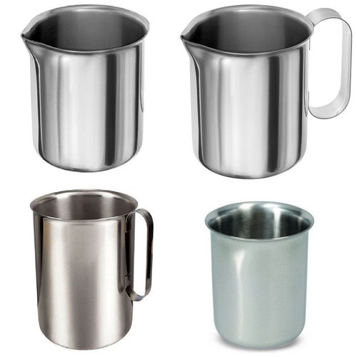 Copo béquer em inox - Bécher inox 316L - NOVETAL