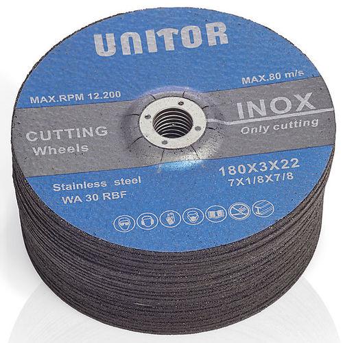 Rebolo de corte - 633603 - Wilhelmsen - cilíndrico / em aço inoxidável