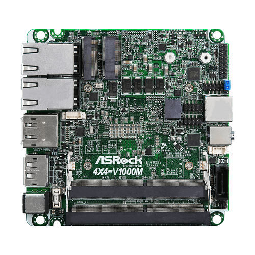 Placa-mãe ATX - 4X4-R1000M - ASRock Industrial - AMD Embedded R-Series / AMD Ryzen™ R1606G ...