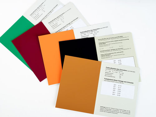 Catálogo de cores RAL - 841-GL single cards - RAL colours