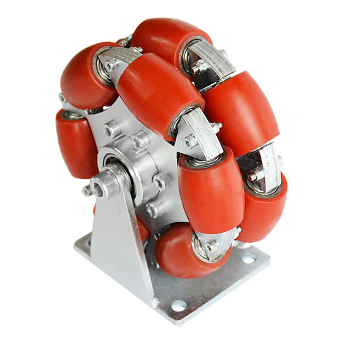 Roda mecanum - EX'M - em aço inoxidável / de esferas / em poliuretano