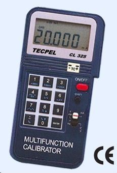 Calibrador multifuncional - CL-325 - Tecpel Co., Ltd. - para sensor de temperatura / portátil